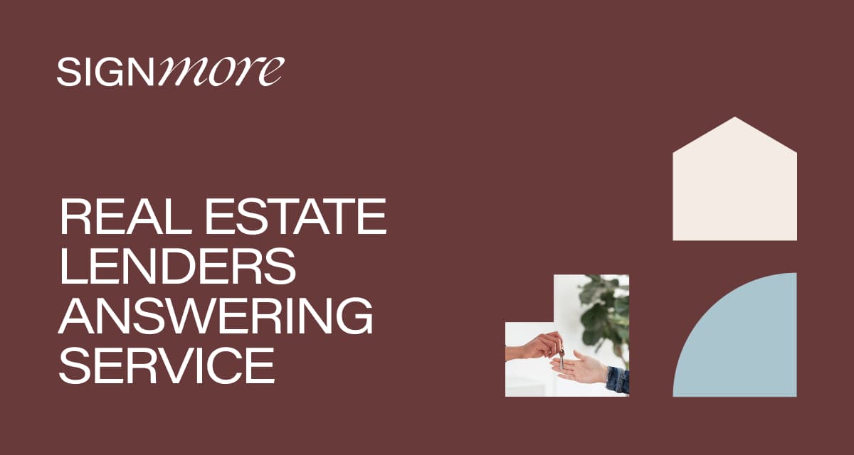 Leasing Agents 24/7 Answering Service | SignMore